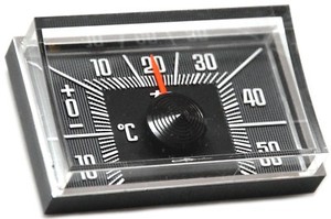 Historic Car Thermometer Car Auxiliary Thermometer from 1969 HR Art ...
