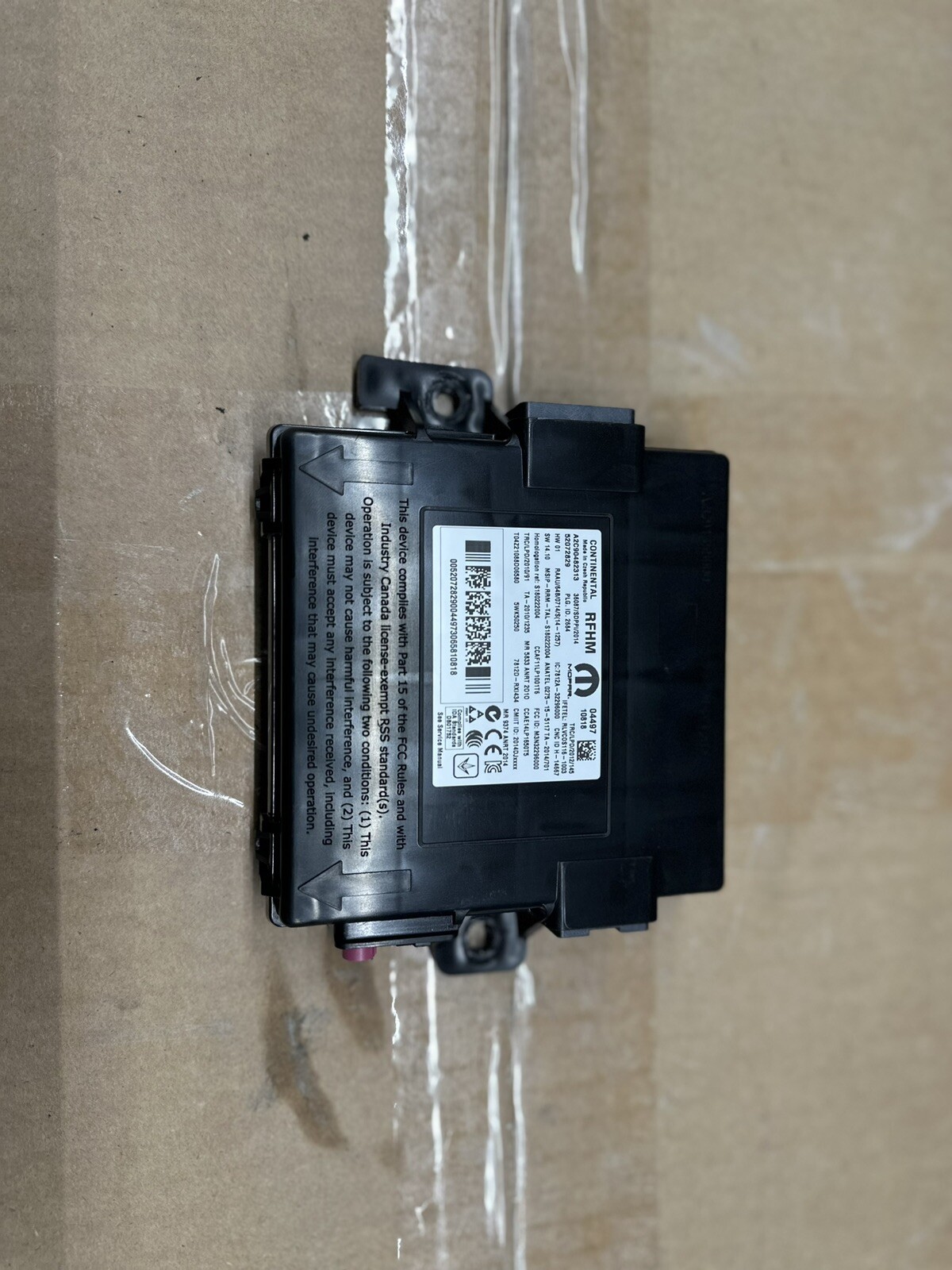 2015 - 2021 JEEP RENEGADE TIRE PRESSURE MONITOR CONTROL MODULE UNIT OEM ...