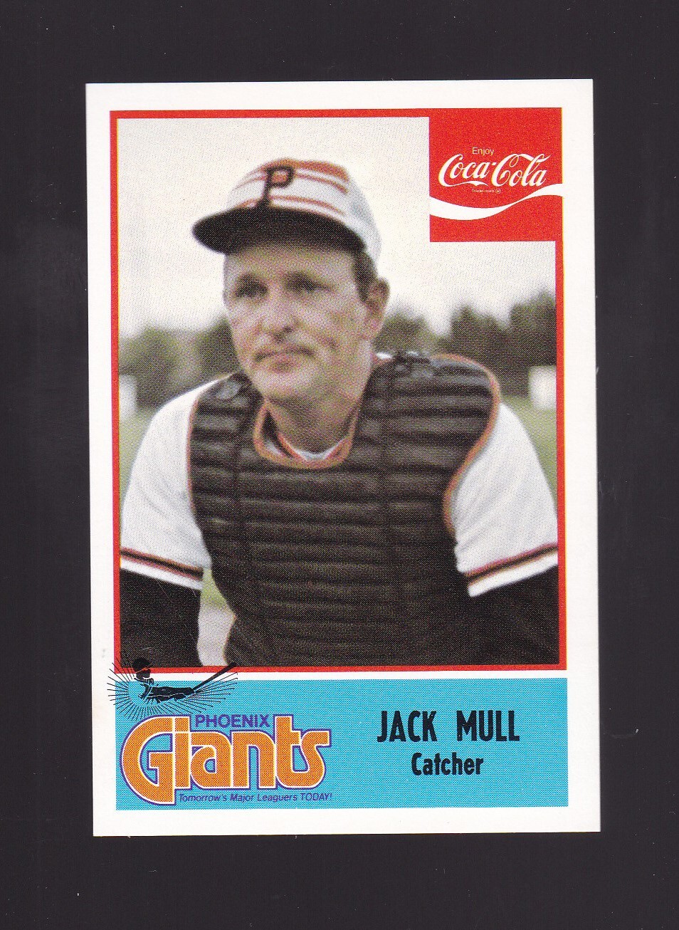 1976 Cramer Jack Mull #10 Phoenix Giants | eBay