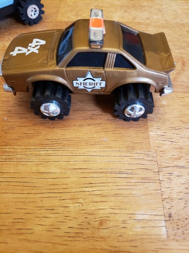 Stomper LJN Rough Riders 4x4 Toys Car Nova Police Chevy Light works ...