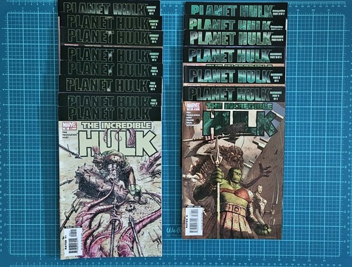 Planet Hulk set - Incredible Hulk issues 92-105 - Marvel Comics - 2006 ...