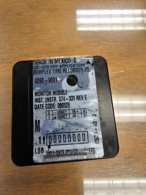 SIMPLEX 4090-9001 IDNET SUPERVISED IAM MODULE | eBay