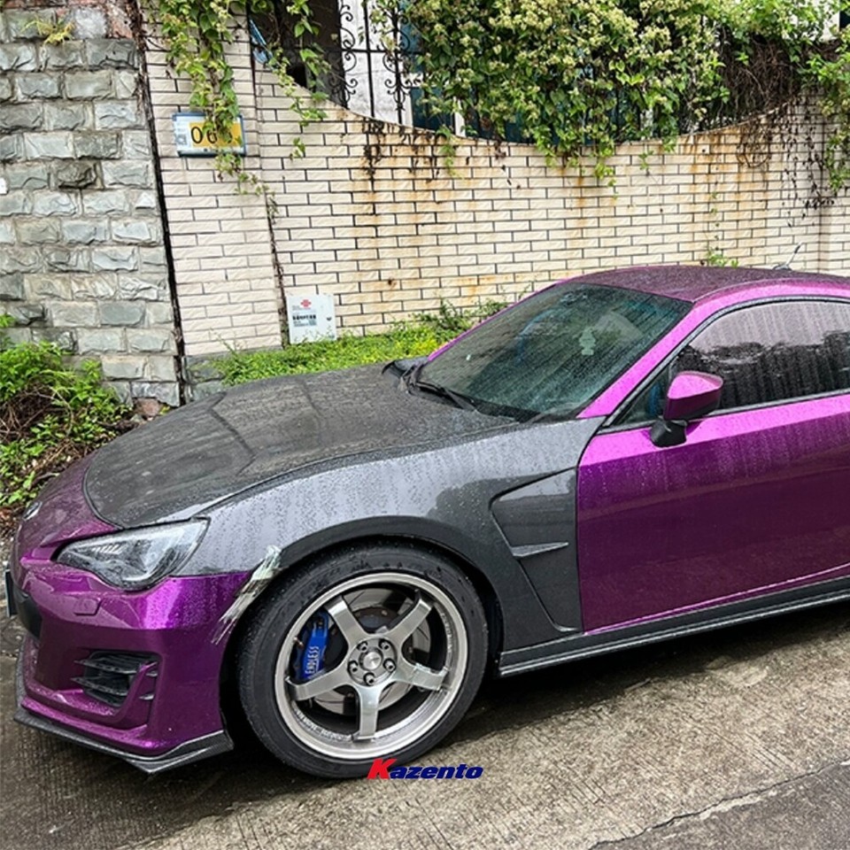 Vented Front Bumper Fender For Toyota GT86 13-20 BRZ Carbon Fiber | eBay