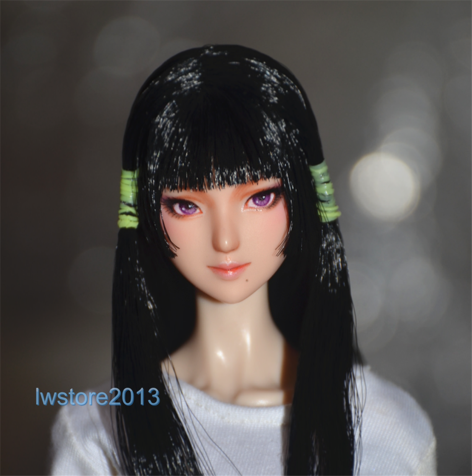 1:6 Nyotengu Girl Obitsu Head Sculpt Carved For 12" Female PH TBL UD ...