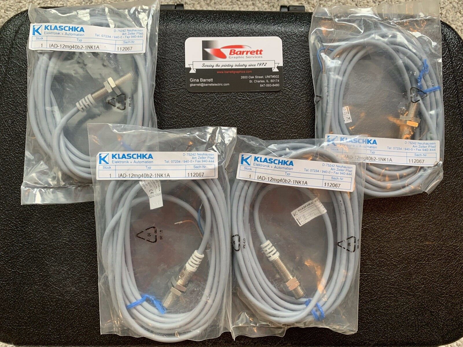 Klaschka IAD-12mg40b2-1NK1A sensor | eBay