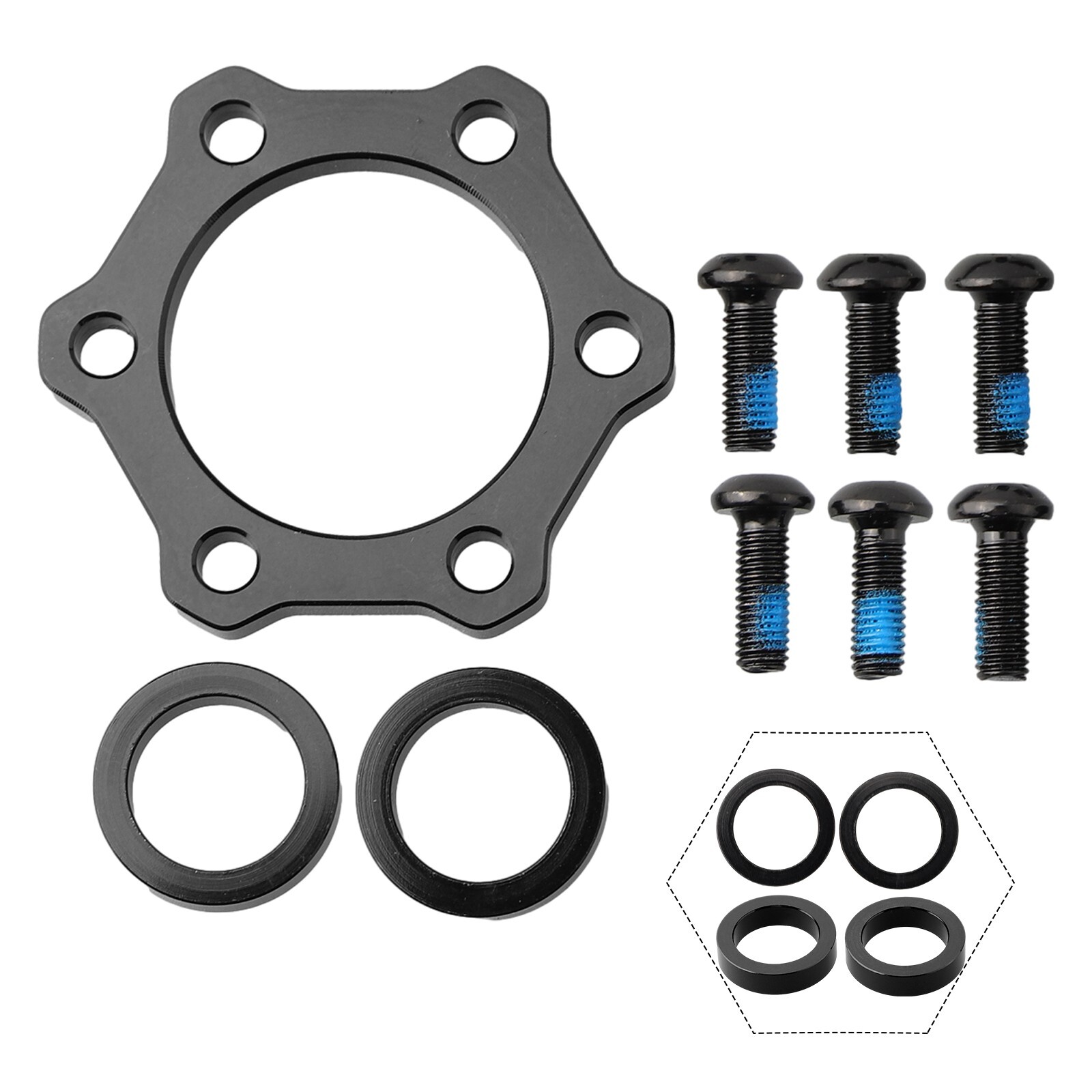 Boost Hub Adapter Conversion Kit Front 15x100mm To 110mm Hubs Road Bike ...