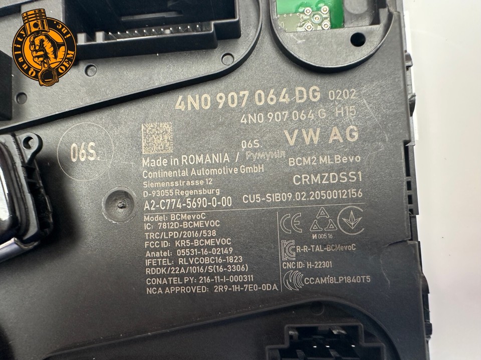 19-24 AUDI A6 A7 A8 S6 S7 S8 BCM BODY COMFORT CONTROL MODULE ...