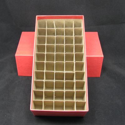 Penny (Cent) Round or Square Coin Tube or Roll Storage Box w/Dividers ...