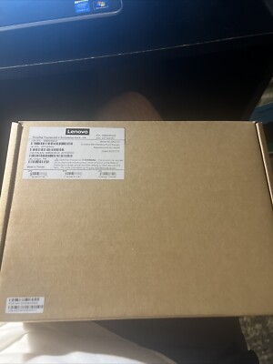 Lenovo ThinkPad Thunderbolt 4 Workstation Dock - Black/Red, US Plug ...