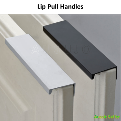 Lip Pull Pulls Contemporary Kitchen Cabinet Door Drawer Handle Handles ...