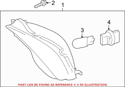 Genuine OEM Turn Signal Light Socket for Toyota 8112806470 | eBay