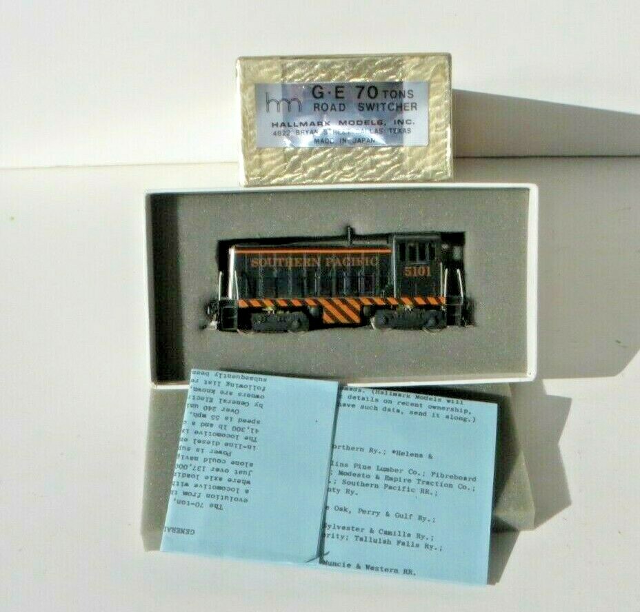 HALLMARK MODELS GE 70 TON SWITCHER BRASS HO SCALE | eBay