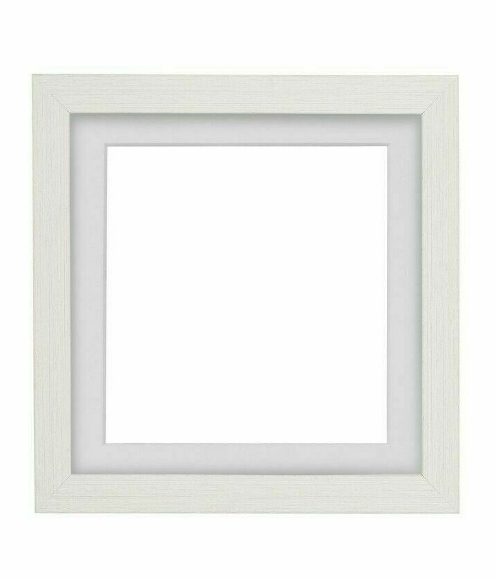 Mounted Square Deep Box Frame Scrabble Dispay 3D Arts , Crafts , Memory ...