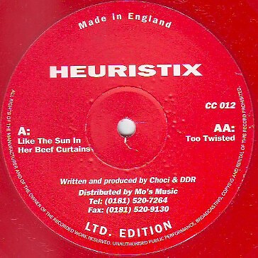 Heuristix - Like The Sun In Her Beef Curtains (2x12", EP, Ltd, Red) | eBay