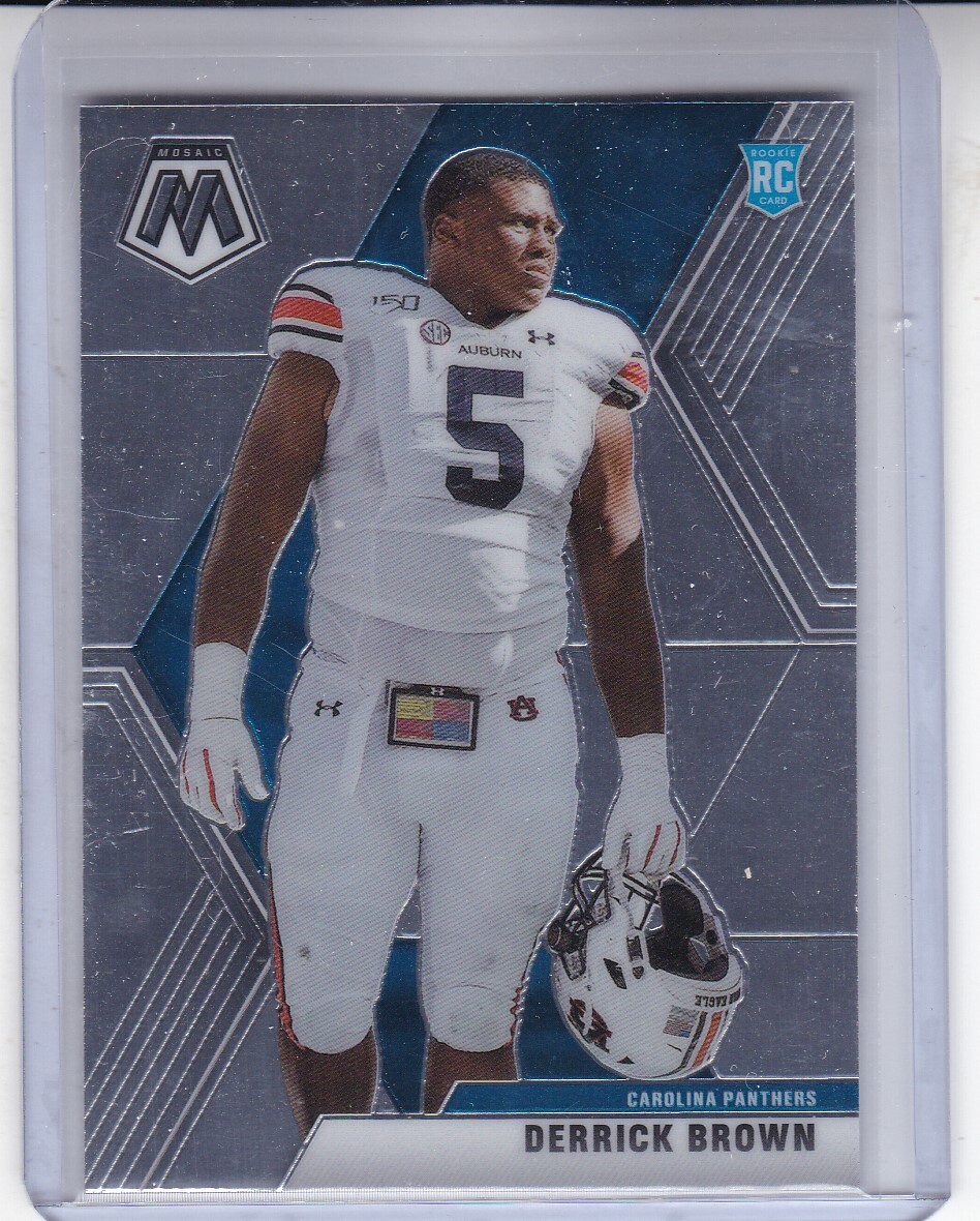 2020 Panini Mosaic - Rookie Variations #244 Derrick Brown (RC) for sale online | eBay