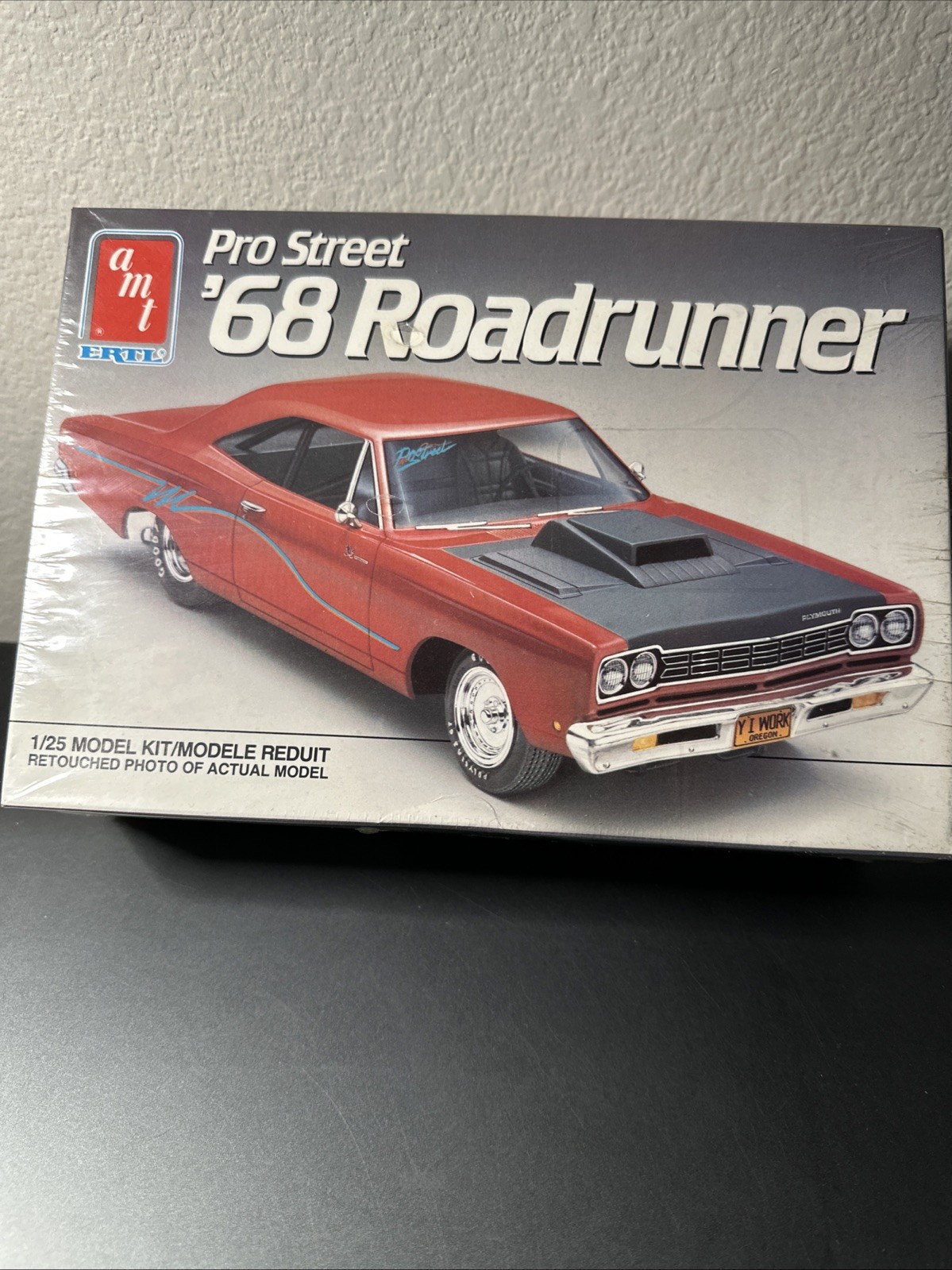 AMT ERTL Pro Street 68 Roadrunner Model Kit 6884 Factory Sealed 1/25 ...