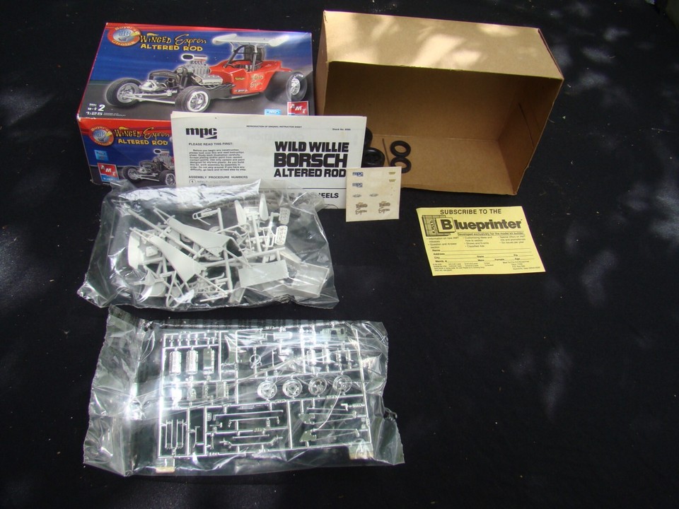 WILD WILLIE BORSCH WINGED EXPRESS ALTERED HEMI DRAG FACTORY SEALED ...