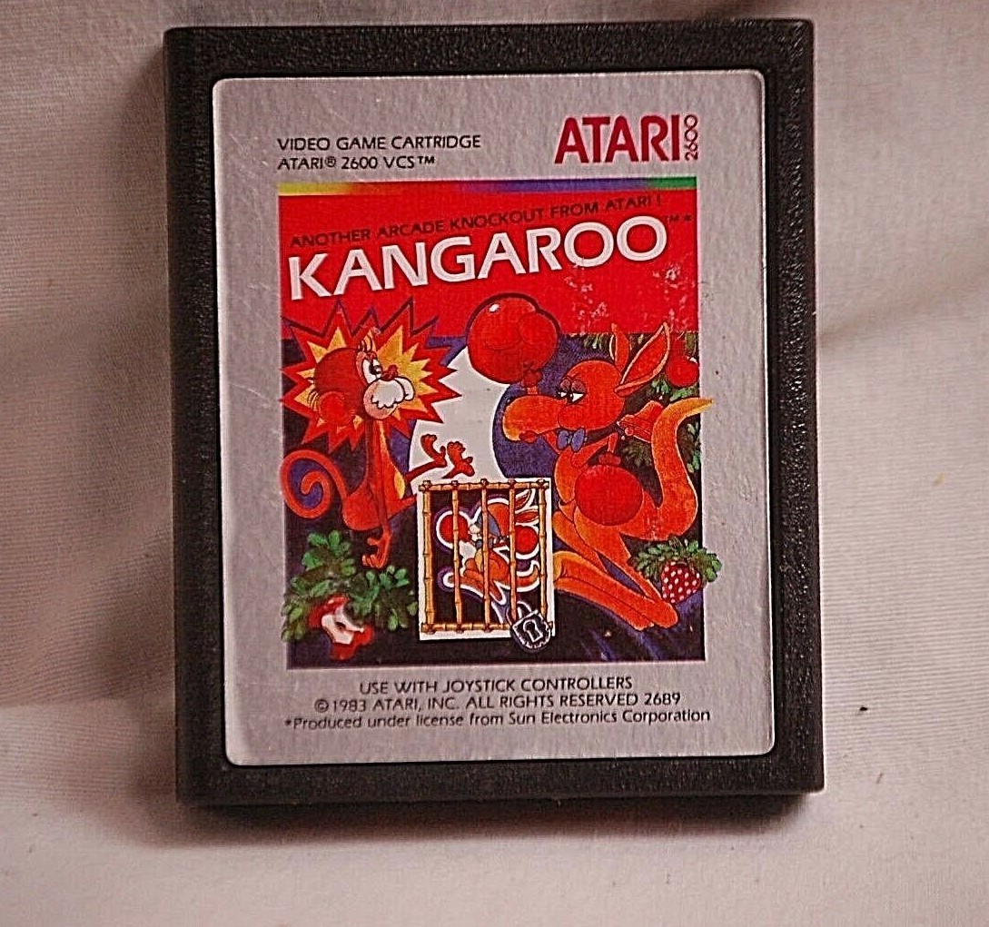 Kangaroo Atari 2600 Video GAME CARTRIDGE ONLY 2689 Vintage 1983 | eBay