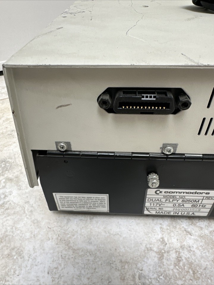 Commodore CBM 8250 Dual Disk Drive 8250m for the Commodore Pet etc | eBay