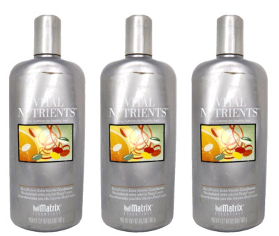 3 Matrix Essentials VITAL NUTRIENTS Body Fusion EXTRA VOLUME ...