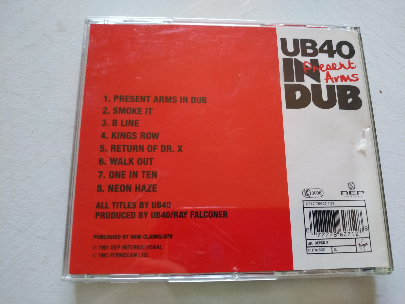 UB40 Present Arms In Dub 1981 Virgin - CD Am | eBay