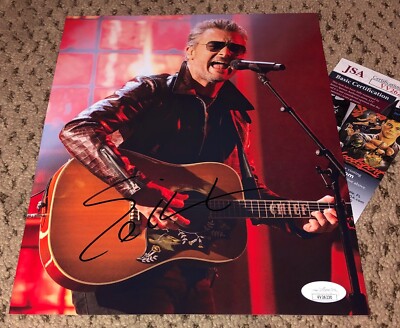 ERIC CHURCH SIGNED 8X10 PHOTO AUTOGRAPH JSA UNC BASKETBALL COUNTRY ...