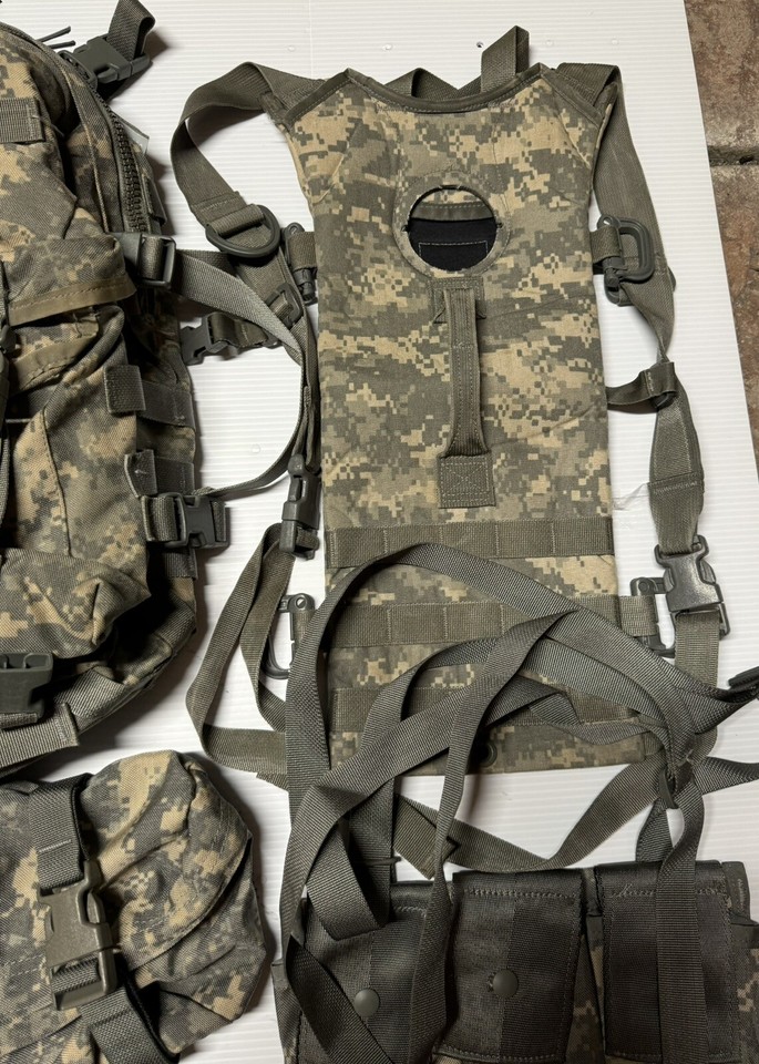 14pc Rifleman Kit MOLLE System ACU Complete Set USGI ARMY | eBay