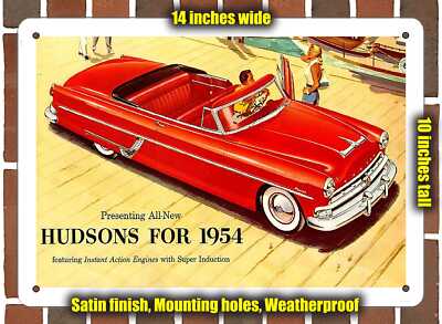 Metal Sign - 1954 Hudson (Sign Variant #2) | eBay