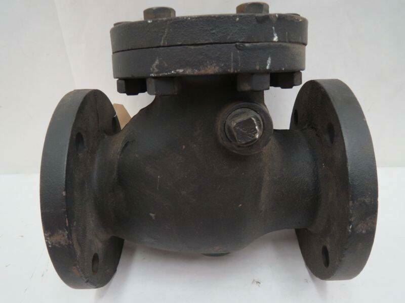 Stockham F-947 Cl250 Swing Gate Iron Flanged 3in Check Valve for sale ...