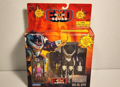 Exosquad JONAS SIMBACCA + Pirate E-Frame 1993 Playmates Exo Squad Exo ...