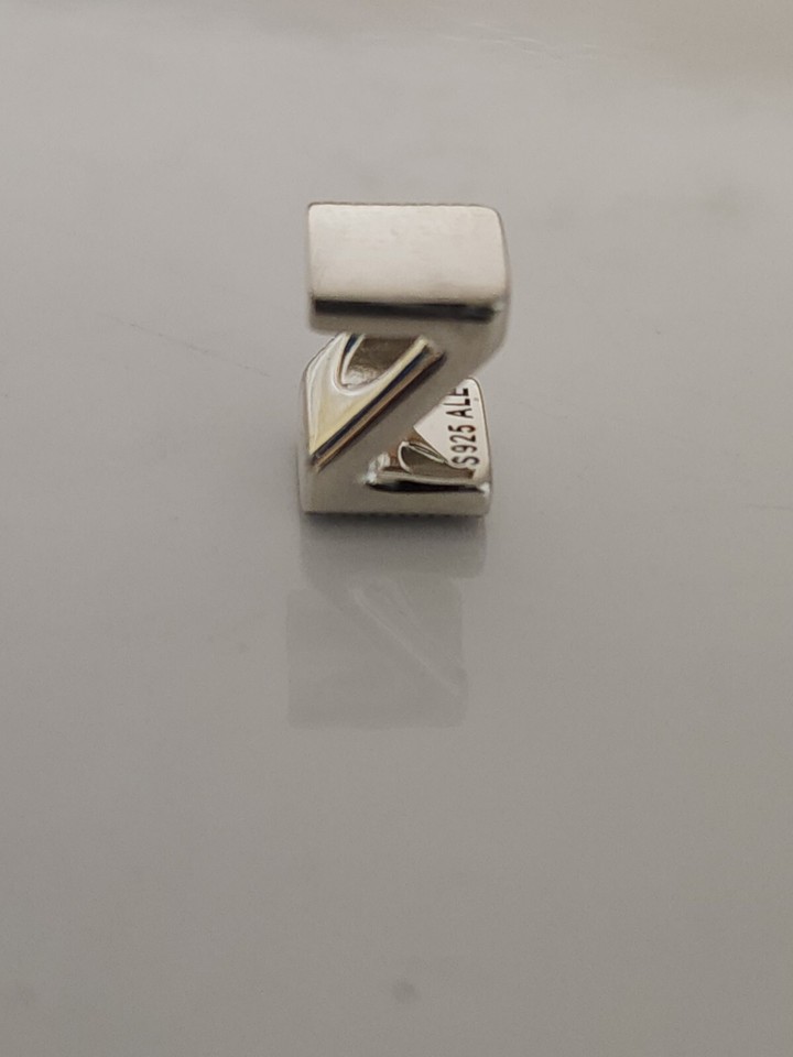AUTHENTIC PANDORA LETTER Z ALPHABET CHARM #797457 | eBay