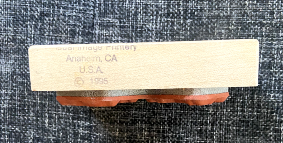 Visual Image Printery Rubber Stamp Bumble Bees Big Eyes Insect Girl Boy ...