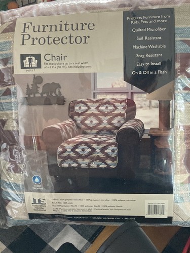 Quilted Microfiber Southwest Aztec Furniture Chair Cover~NIP | eBay