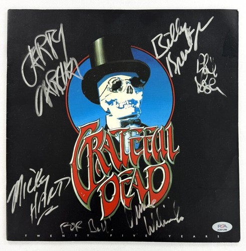Jerry Garcia & Grateful Dead Band Signed Autograph Concert Program Book ...