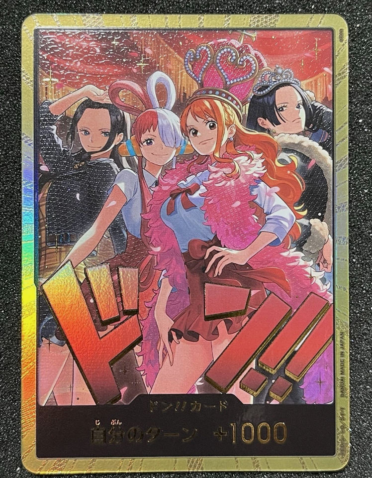 ONE PIECE Card Game Gold Don Nami Boa Hancock Heroines Special Set EB03 ...