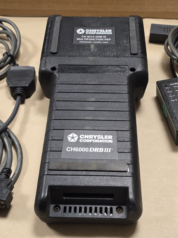 CHRYSLER DRB 3 DIAGNOSTIC SCAN TOOL KIT CDJR MOPAR DODGE JEEP VIPER RAM ...