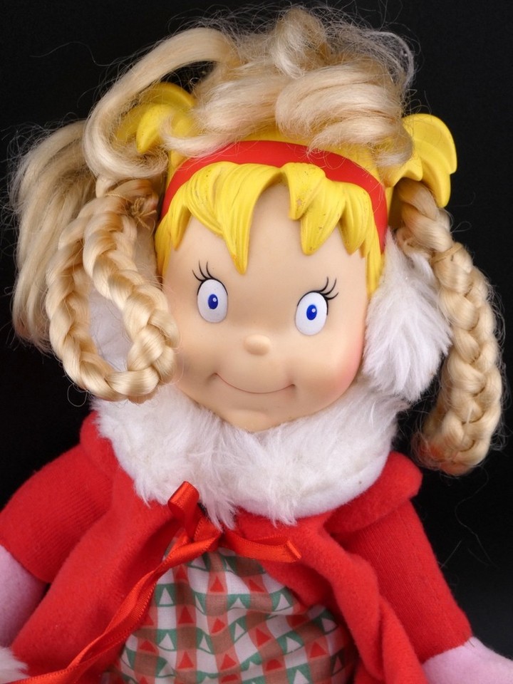 Dr Seuss The Grinch Stole Christmas Cindy Lou Who 12" Doll 2000 ...