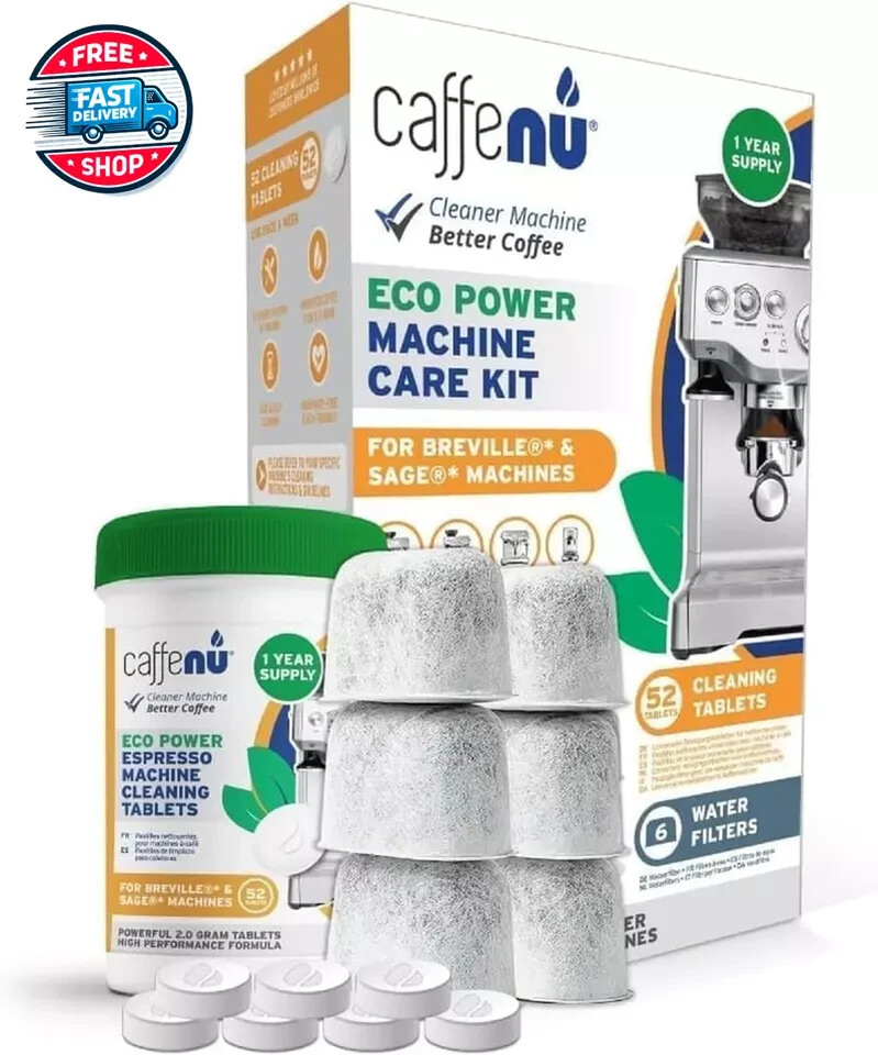 Espresso Machine Cleaning Kit. Includes 52X Breville Espresso Machine ...