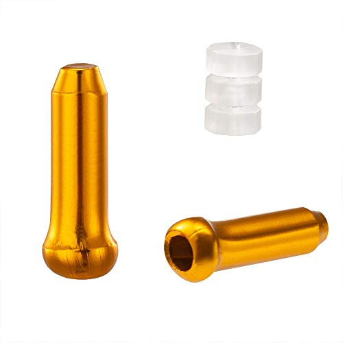 48PCS Cable End Crimps, Bike Brake Cable caps, Cable Caps for Bike ...