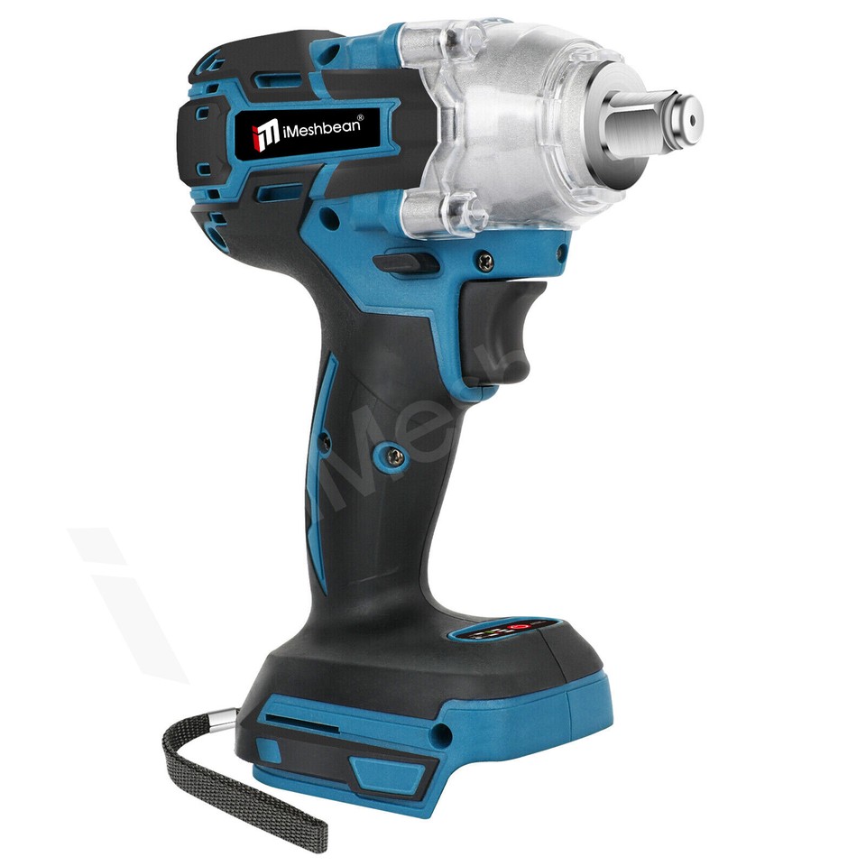 Cordless Electric Impact Wrench Gun 1/2'' High Power Drill Driver Li ...