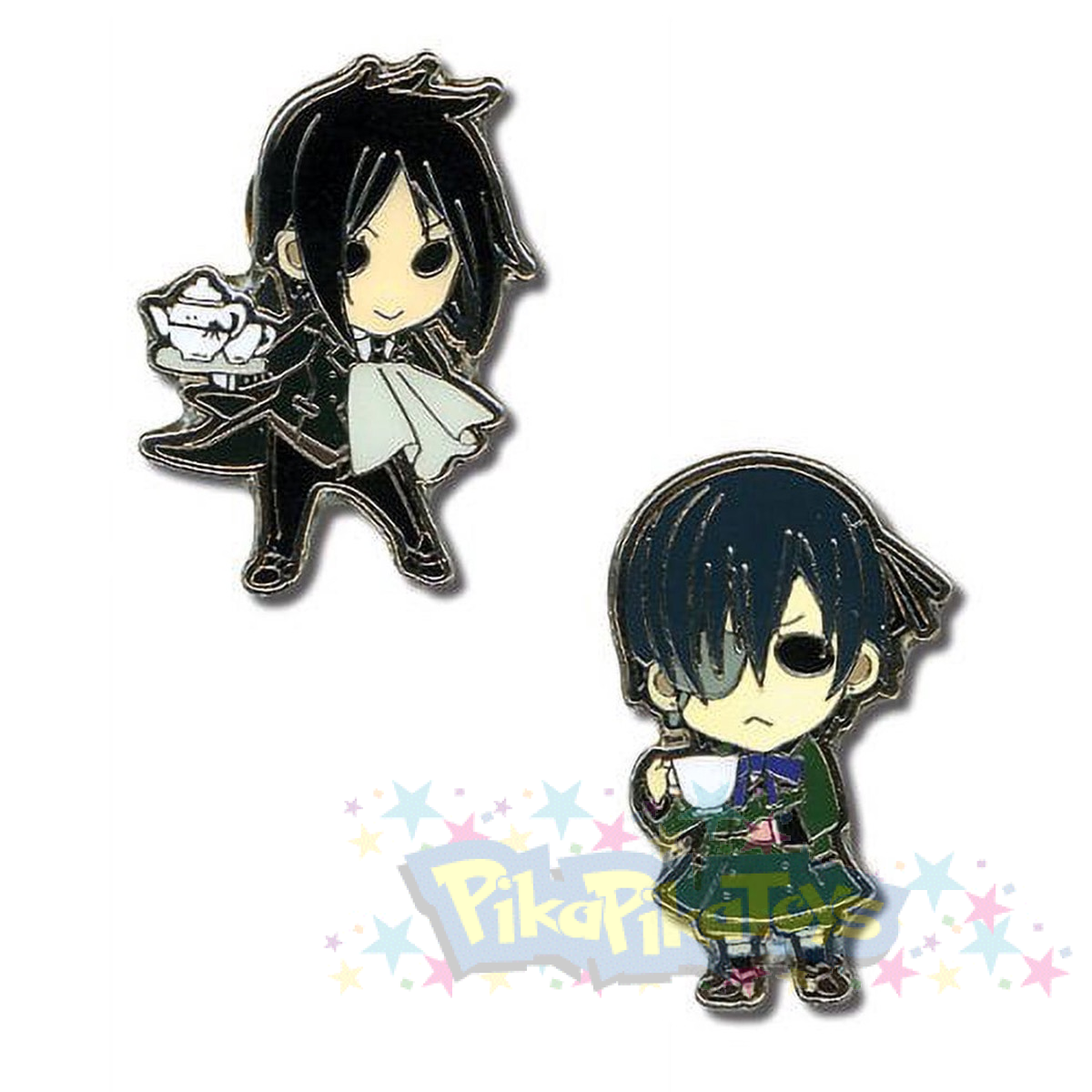 Svart Butler Sebastian Chibi Ciel Phantomhive E Sebastian Michaelis