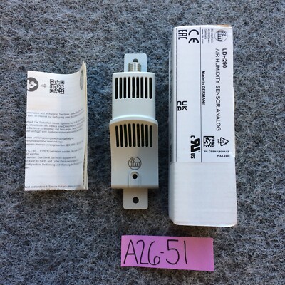 IFM LDH290 Air Humidity Sensor Analog IO Link Germany NOS | eBay
