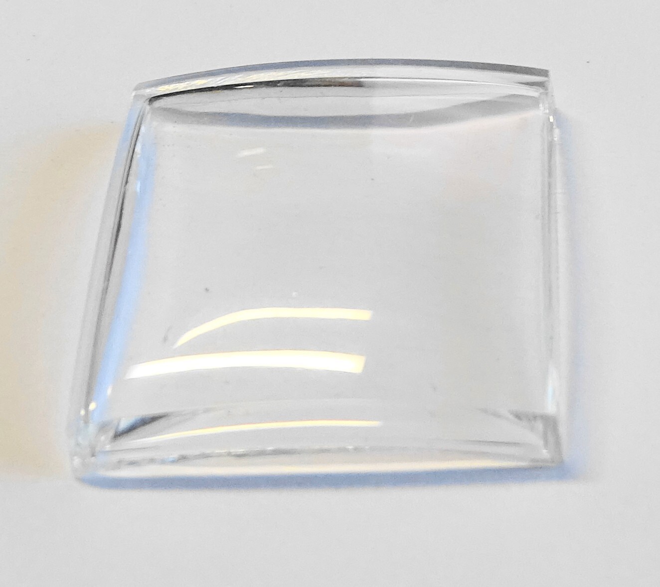 Glass Watch Square 15.5 MM CONVEX 4 Sided T.C | eBay