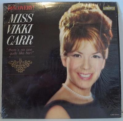 Miss Vikki Carr Discovery Vinyl Album LP Liberty Records LRP-3354 VG+ ...