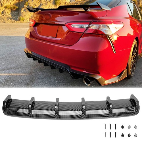 For Toyota Camry SE XSE LE Car Rear Diffuser Bumper Lip Spoiler ...