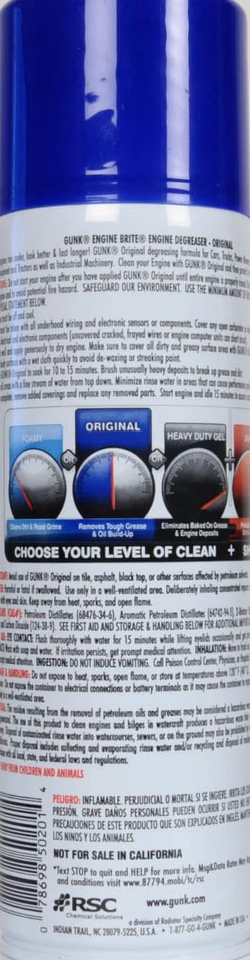 ( 2 Pack ) Gunk EB1 Engine Brite Original Heavy Duty Engine Degreaser ...
