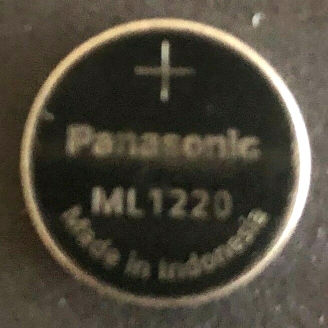 Brand New Panasonic ML1220 3V Rechargeable CMOS RTC BIOS Back Up ...