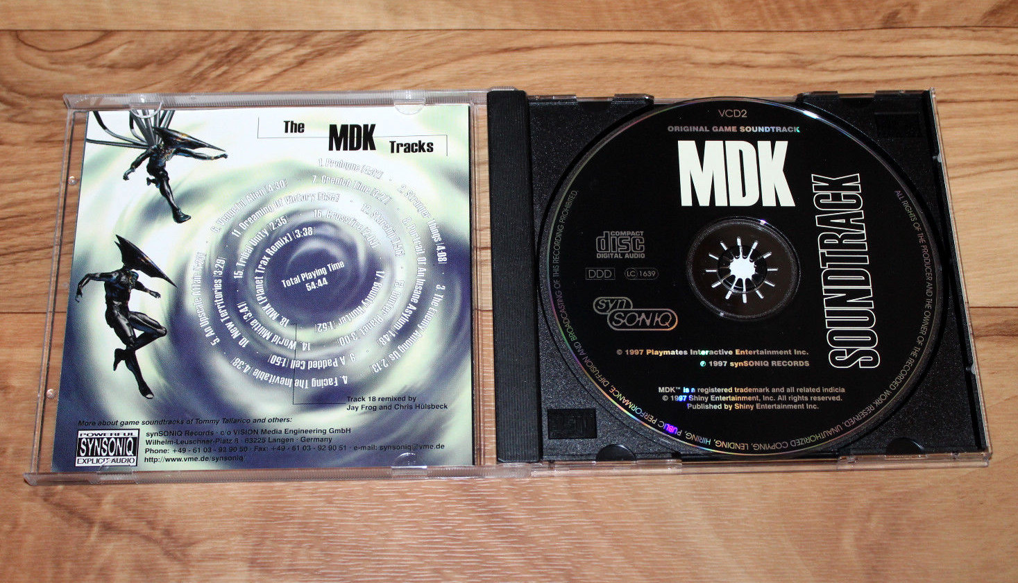 MDK Video game Original Soundtrack CD Rare Playstation 1 PS1 1997 | eBay