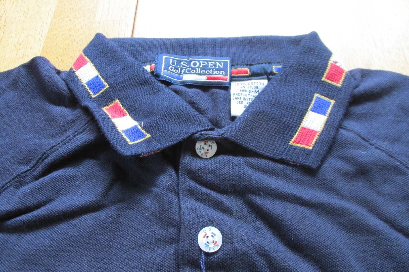 1994 US Open golf tournament polo shirt M UNUSED! Izod w/ ball mark NWT ...