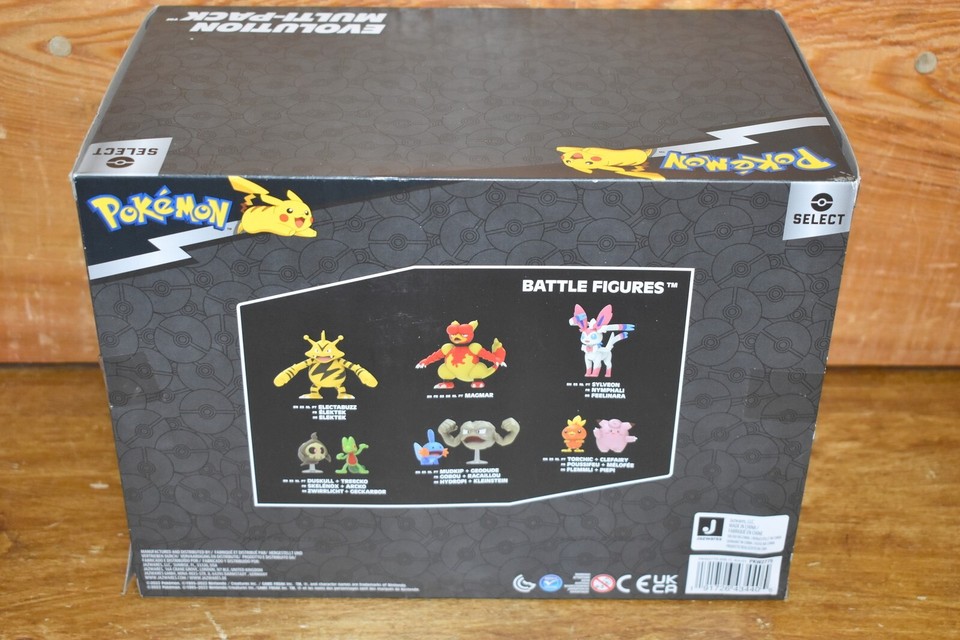 Pokemon Select Evolution Multi-Pack Bulbasaur Ivysaur Venusaur Figures ...